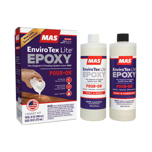 EnviroTex Lite Pour-on Epoxy – Mas Epoxies