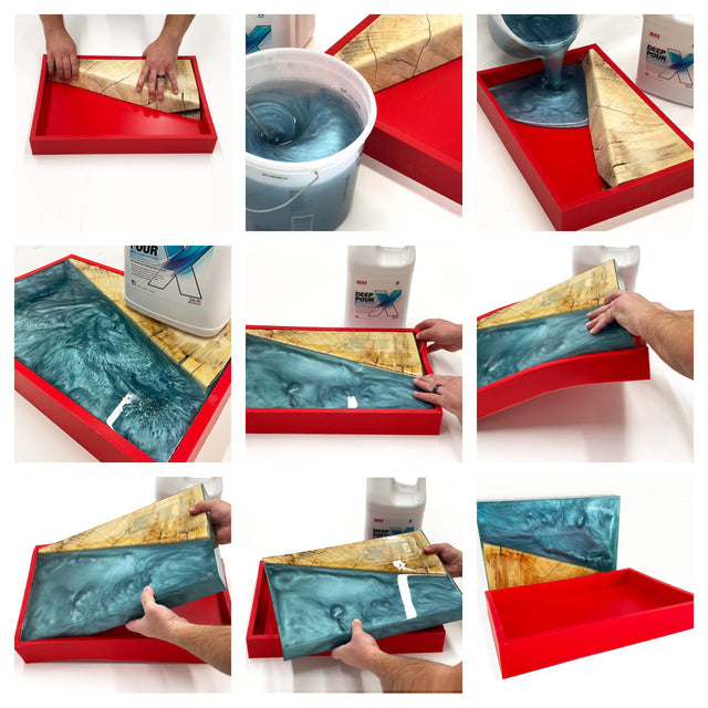 Large Silicone Mold 18x12x2 – Mas Epoxies