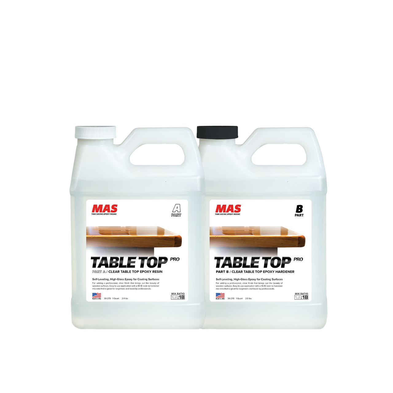 Table Top Pro Epoxy | Epoxy Resin Table | Mas Epoxies